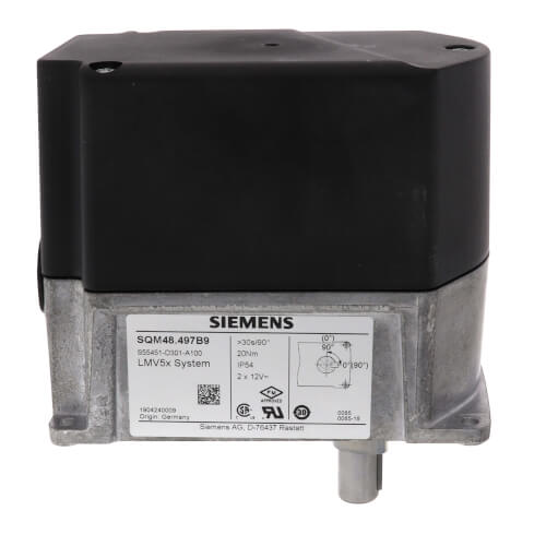 SQM48.497B9 - Siemens SQM48.497B9 - SQM48 Combustion Actuator w/ LMV5 ...