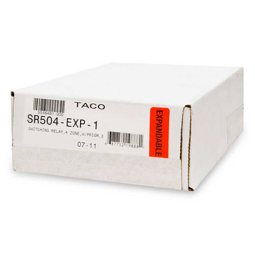 SR504-EXP-1 - Taco SR504-EXP-1 - 4 Zone Switching Relay w/Priority & 3 ...