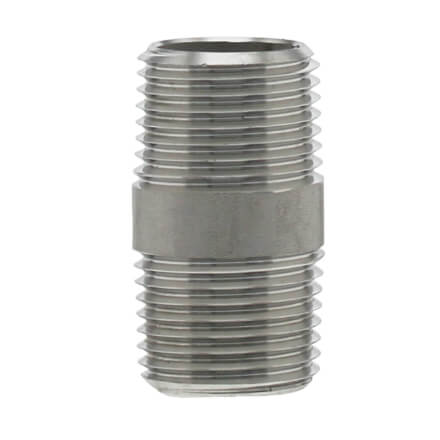 SS304N-0515 - Boshart SS304N-0515 - 1/2" x 1-1/2" Stainless Steel Nipple