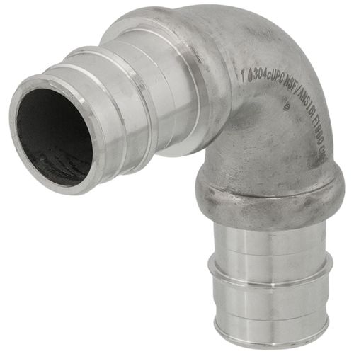 SSCEP-E10 - Boshart SSCEP-E10 - 1" 304 Stainless Steel Expansion PEX Elbow