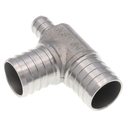 SSPEX-T100510 - Boshart SSPEX-T100510 - 1" x 1/2" x 1" PEX Stainless ...