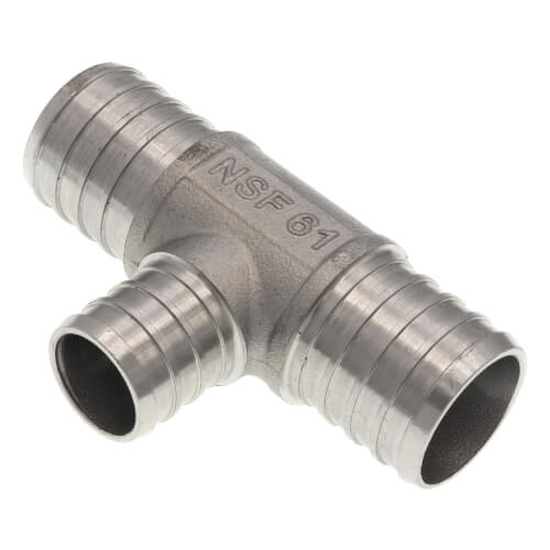 SSPEX-T101007 - Boshart SSPEX-T101007 - 1" x 1" x 3/4" PEX Stainless ...