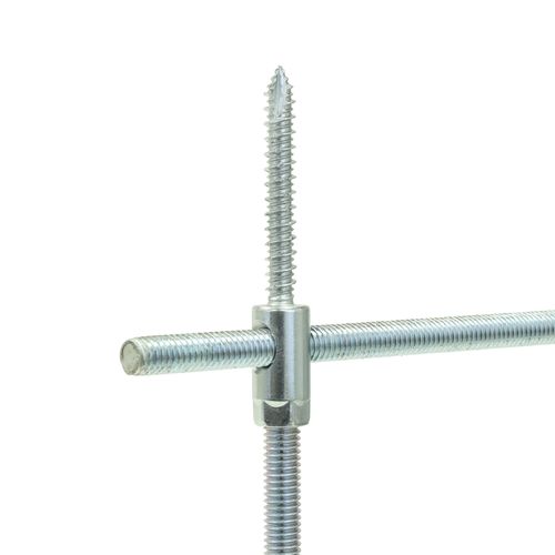 SSW38D - LH Dottie SSW38D - 3/8"-16 Wood Bottom & Side Dual Rod Hanger ...