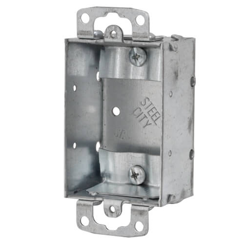 SWB-25 - Steel City SWB-25 - 1-1/2" Non-Gangable Switch Box w/ 1/2 ...