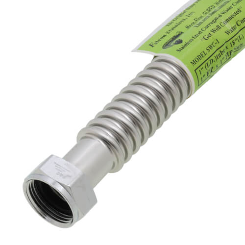 SWC118 - Falcon Stainless SWC118 - 1" FIP Corrugated Super-Flex Water ...