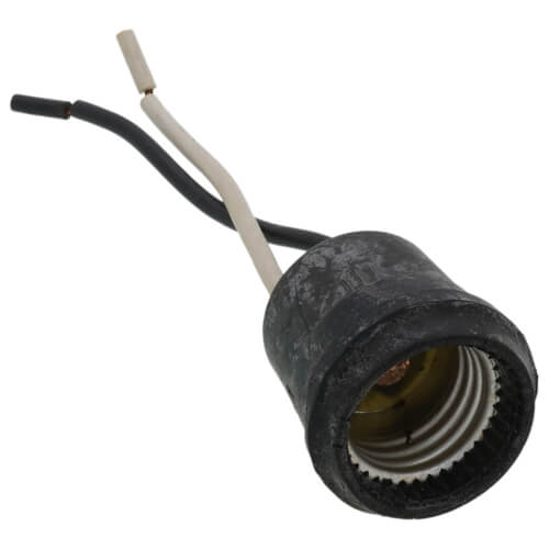 T124L - Southwire T124L - 6" Left-Handed Thread Rubber Pigtail Socket