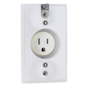 T5015-CHW - Leviton T5015-CHW - Tamper Resistant Recessed Clock Hanger ...