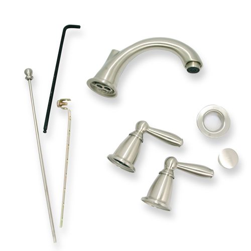 T6620BN - Moen T6620BN - Brantford 8" Widespread Two-Handle High-Arc Bathroom Faucet Trim Kit ...