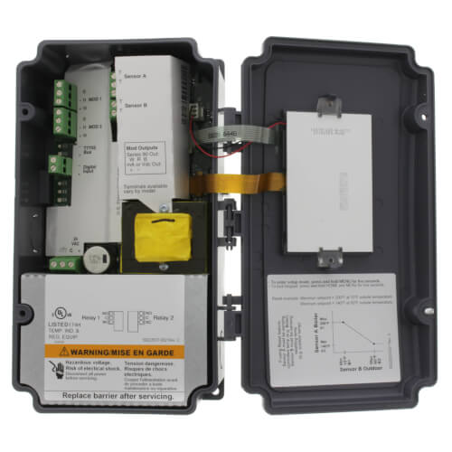 T775R2027 - Honeywell T775R2027 - Electronic Temp Controller w/ 2 Temp Inputs, 2 SPDT Relays, 2 ...