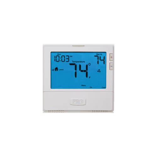 T805 - Pro1 IAQ T805 - T805 Programmable 7 Day Single Stage Thermostat ...