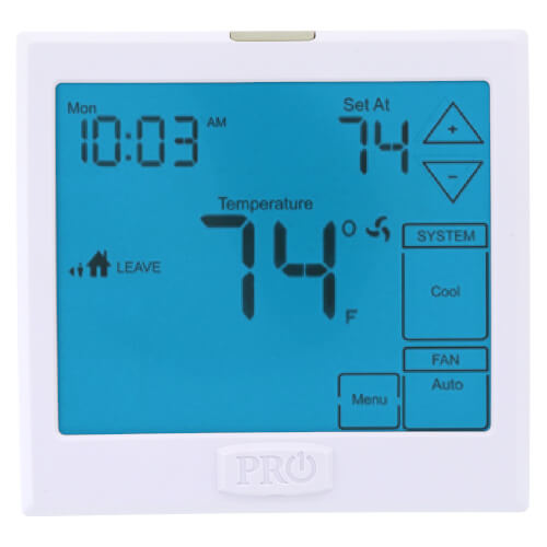 T955WH - Pro1 IAQ T955WH - T955WH 7 Day Wireless Touchscreen ...