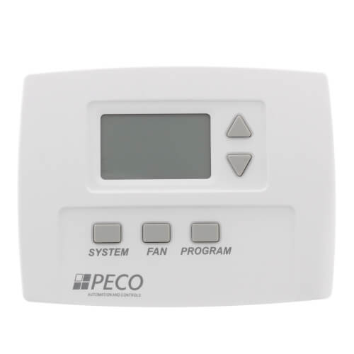 TB180-001 - Peco Controls TB180-001 - 7-Day Programmable, 1 Heat/1 Cool ...