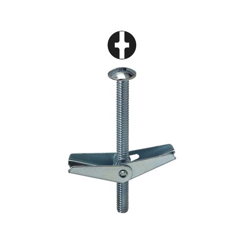 TBC384 - LH Dottie TBC384 - 3/8'' x 4'' Phillips/Slotted Mushroom Head ...