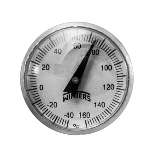 TBM10050B15 - Winters Instruments TBM10050B15 - 1" TBM Bi-Metal Pocket ...