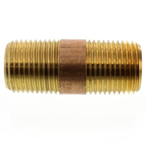 NPBR1220 - Everflow NPBR1220 - 1/2" x 2" Brass Nipple