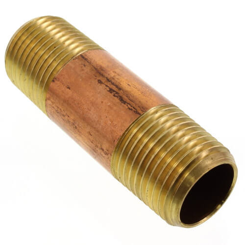 NPBR1225 - Everflow NPBR1225 - 1/2" x 2-1/2" Brass Nipple