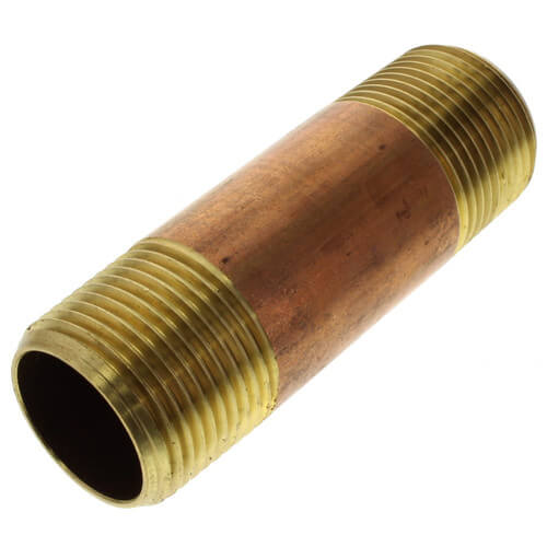 NPBR3430 - Everflow NPBR3430 - 3/4" x 3" Brass Nipple