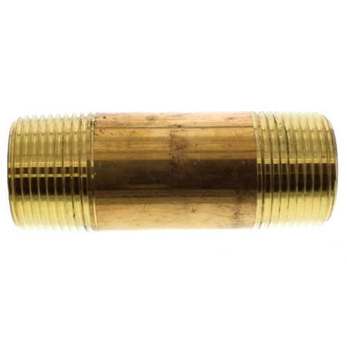 NPBR1035 - Everflow NPBR1035 - 1" x 3-1/2" Brass Nipple