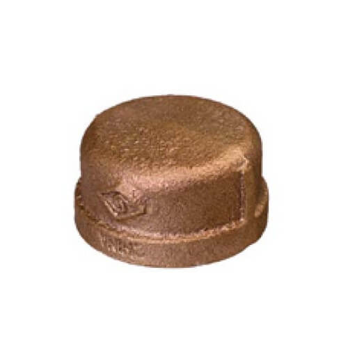 TBNL17-08 - Cello TBNL17-08 - 1/2" Threaded Brass Cap (Lead Free)