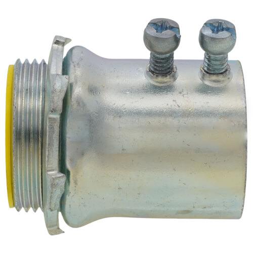 TC724A - Steel City TC724A - 1-1/4" Insulated Steel EMT Set Screw Connector