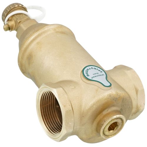 TDN125-FT - Spirotherm TDN125-FT - 1-1/4" Spirotrap Drain Brass Dirt ...