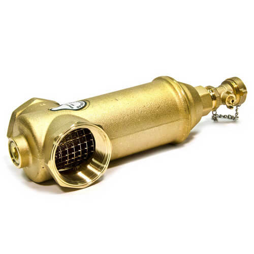 TDN150-FT - Spirotherm TDN150-FT - 1-1/2" Spirotrap Drain Brass Dirt ...