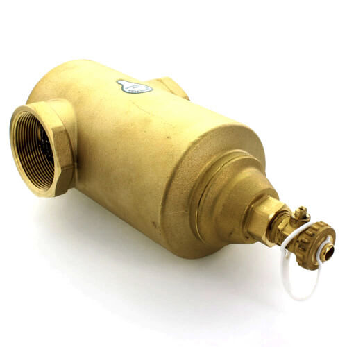 TDN200-FT - Spirotherm TDN200-FT - 2" Spirotrap Drain Brass Dirt ...