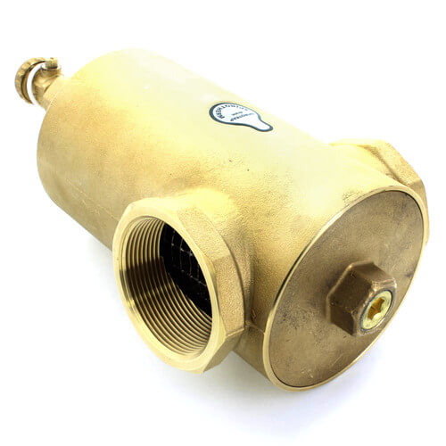 TDN200-FT - Spirotherm TDN200-FT - 2" Spirotrap Drain Brass Dirt ...