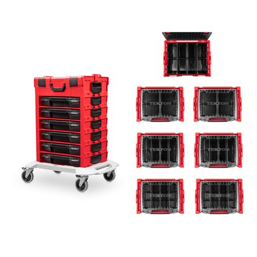 OLB99201 - Tekton OLB99201 - 6-Drawer Modular Stacking Parts Organizer Cart