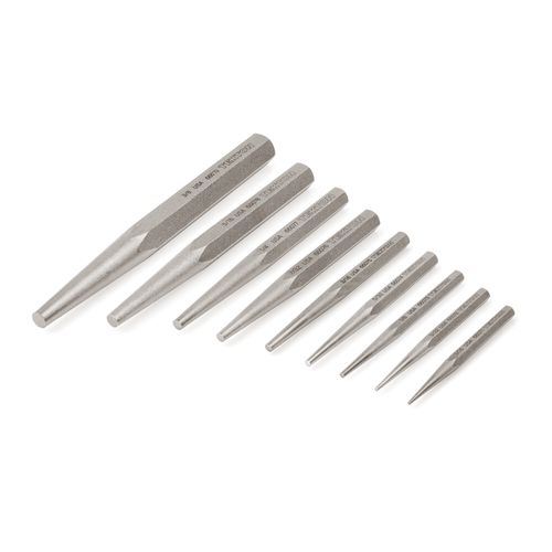 PNC94001 - Tekton PNC94001 - Solid Punch Set, 9-Piece (1/6-3/8")