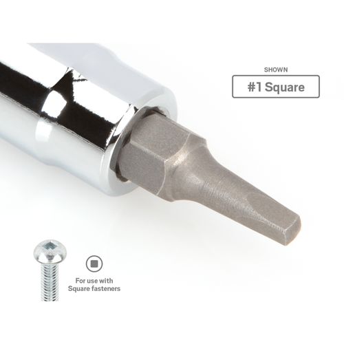 SHB05200 - Tekton SHB05200 - 1/4" Drive x S0 Square Recess Bit Socket