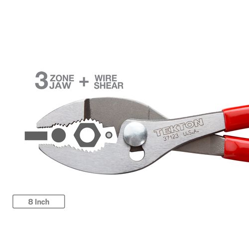 PGA10103 - Tekton PGA10103 - Slip Joint Pliers Set, 3-Piece (6-1/2, 8, 10")