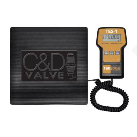 TES-1 - C&D Valve TES-1 - Tek Edge Electronic Charging Scale