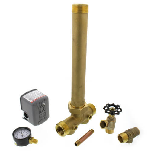 TTPU125-13 - Bluefin TTPU125-13 - 1-1/4" x 13" MPT Union Brass Tank Tee ...