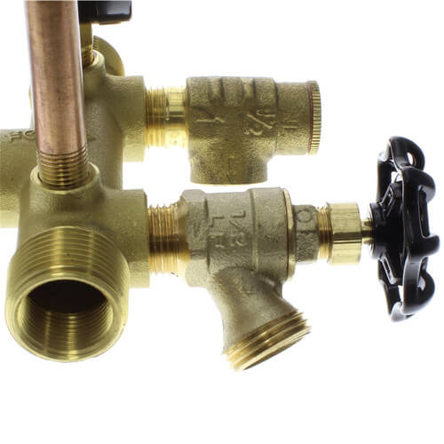 TTPS100-10-B - Bluefin TTPS100-10-B - 1" x 10" MPT Solid Brass Tank Tee ...