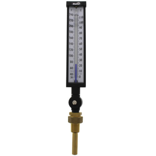 TH35-240-V - Bluefin TH35-240-V - 3-1/2" TIM Industrial 9IT Thermometer ...