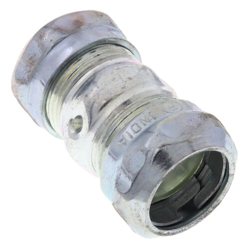 TK111A - Steel City TK111A - 1/2" Steel EMT Compression Coupling