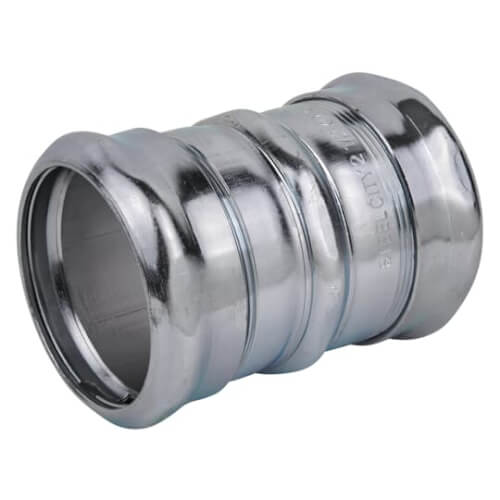 TK117A - Steel City TK117A - 2-1/2" Steel EMT Compression Coupling