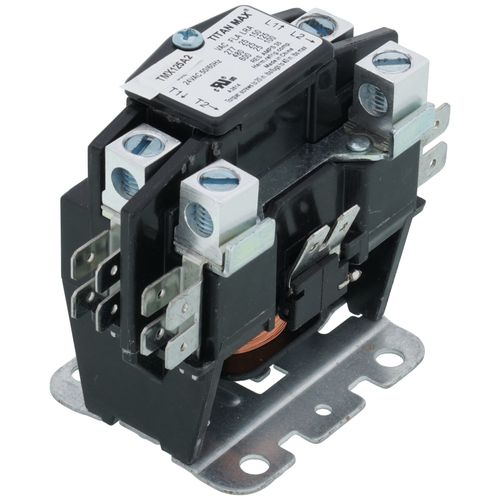 TMX125A2 - Titan Max TMX125A2 - 1 Pole DP Contactor, 24 Volt Coil, 25 Amp