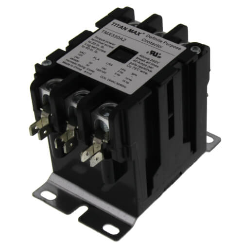 TMX330A2 - Titan Max TMX330A2 - 3 Pole DP Contactor, 24 Volt Coil, 30 Amp