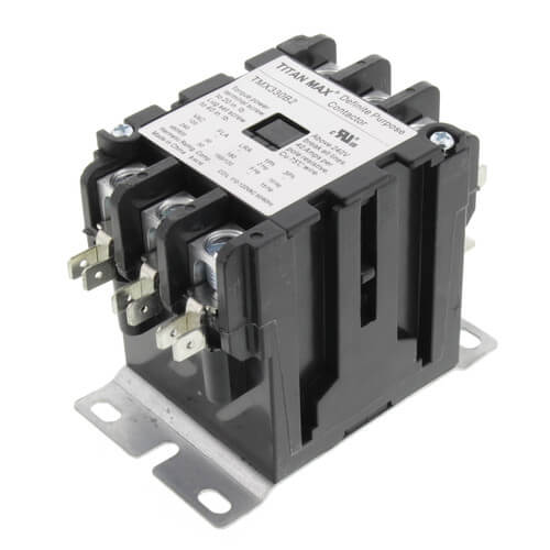 TMX330B2 - Titan Max TMX330B2 - 3 Pole DP Contactor, 120 Volt Coil, 30 Amp