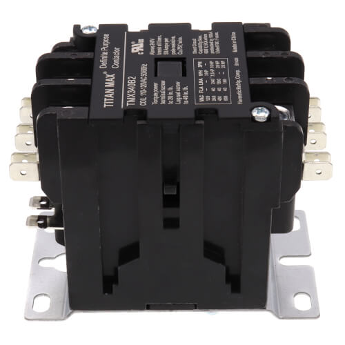 TMX340B2 - Titan Max TMX340B2 - 3 Pole DP Contactor, 120 Volt Coil, 40 Amp