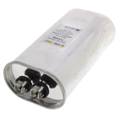 TOCF55 - Titan Pro TOCF55 - 55 MFD Oval Motor Run Capacitor (440/370V)