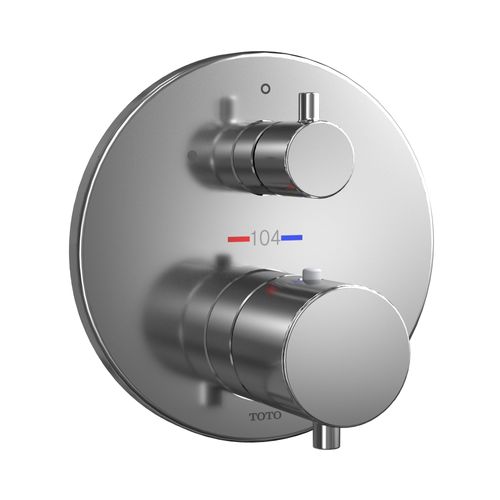 TBV01407U-CP - TOTO TBV01407U-CP - Round Thermostatic Mixing Valve with ...