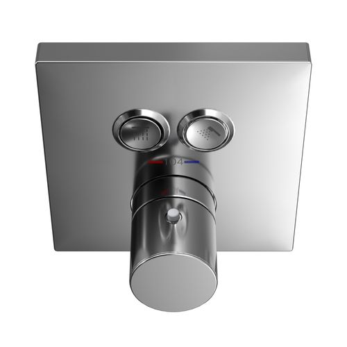 TBV02406U-CP - TOTO TBV02406U-CP - Square Thermostatic Mixing Valve ...