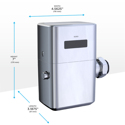 TET1LB32-CP - TOTO TET1LB32-CP - ECOPOWER Touchless 1.28 GPF High ...