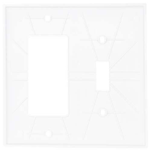 TP126W - Pass & Seymour TP126W - 2-Gang Combination Wall Plate, 1 ...