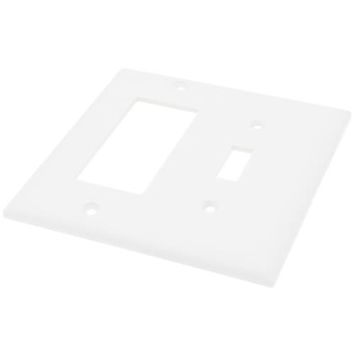 TP126W - Pass & Seymour TP126W - 2-Gang Combination Wall Plate, 1 ...