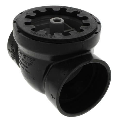 TRABS2A - Holdrite TRABS2A - 2" TESTRITE ABS DWV Test/Cleanout Tee with ...