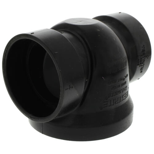 TRABS2A - Holdrite TRABS2A - 2" TESTRITE ABS DWV Test/Cleanout Tee with ...